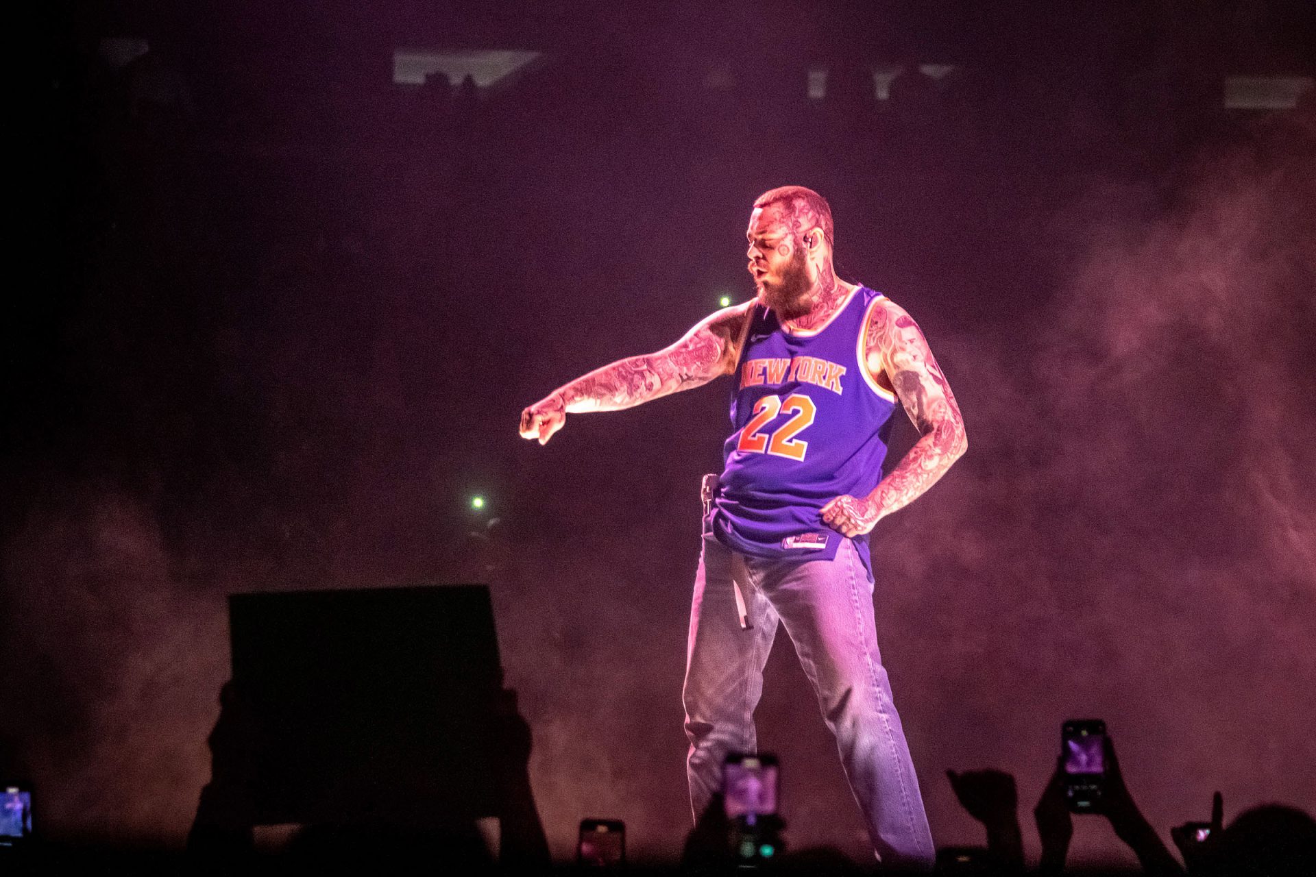 Post Malone played Madison Square Garden with Roddy Ricch (night 1 pics ...