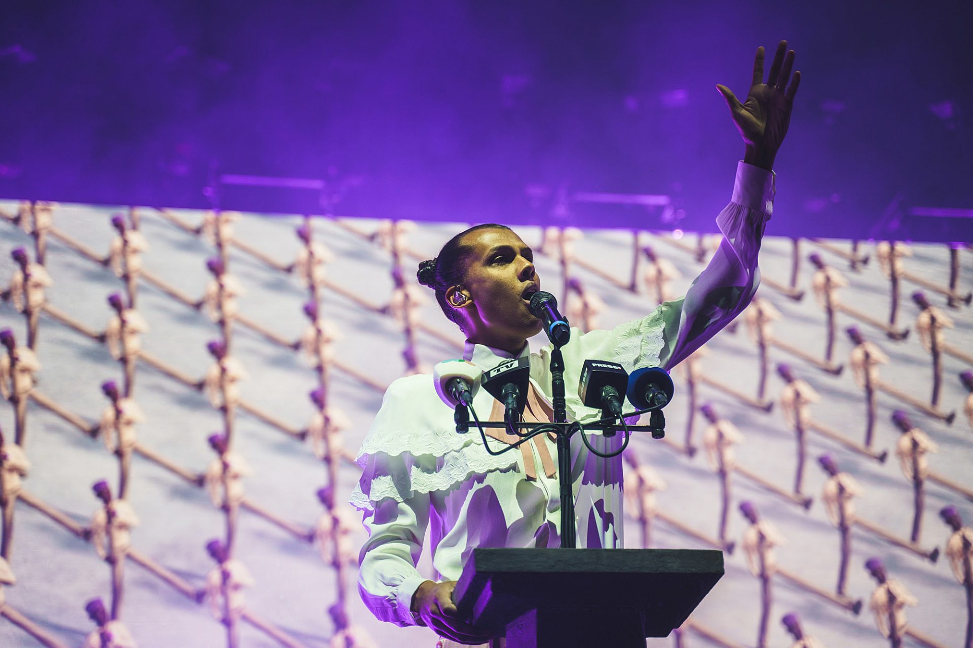 Stromae played Madison Square Garden with Sho Madjozi (night 1 pics ...