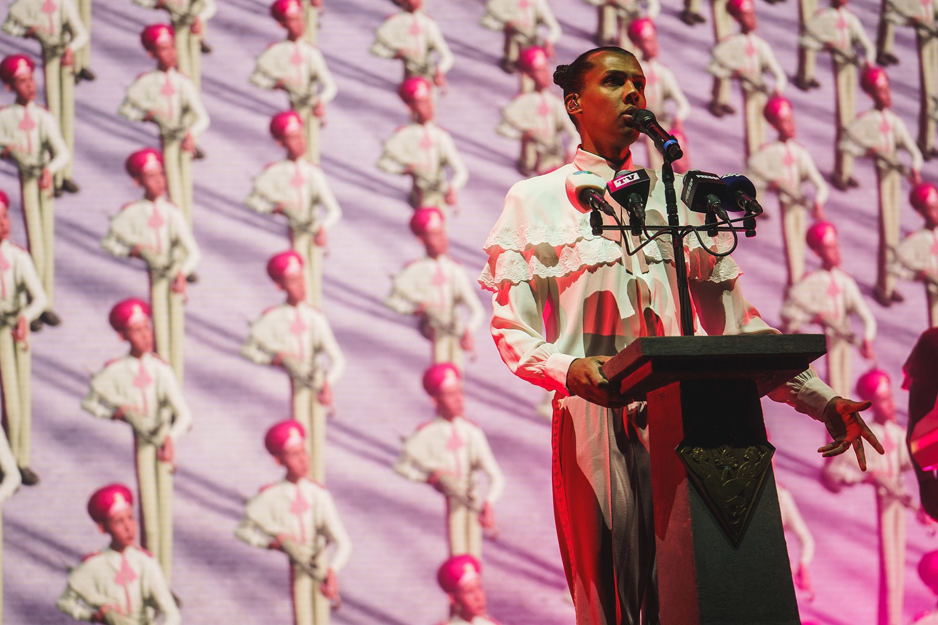 Stromae played Madison Square Garden with Sho Madjozi (night 1 pics ...