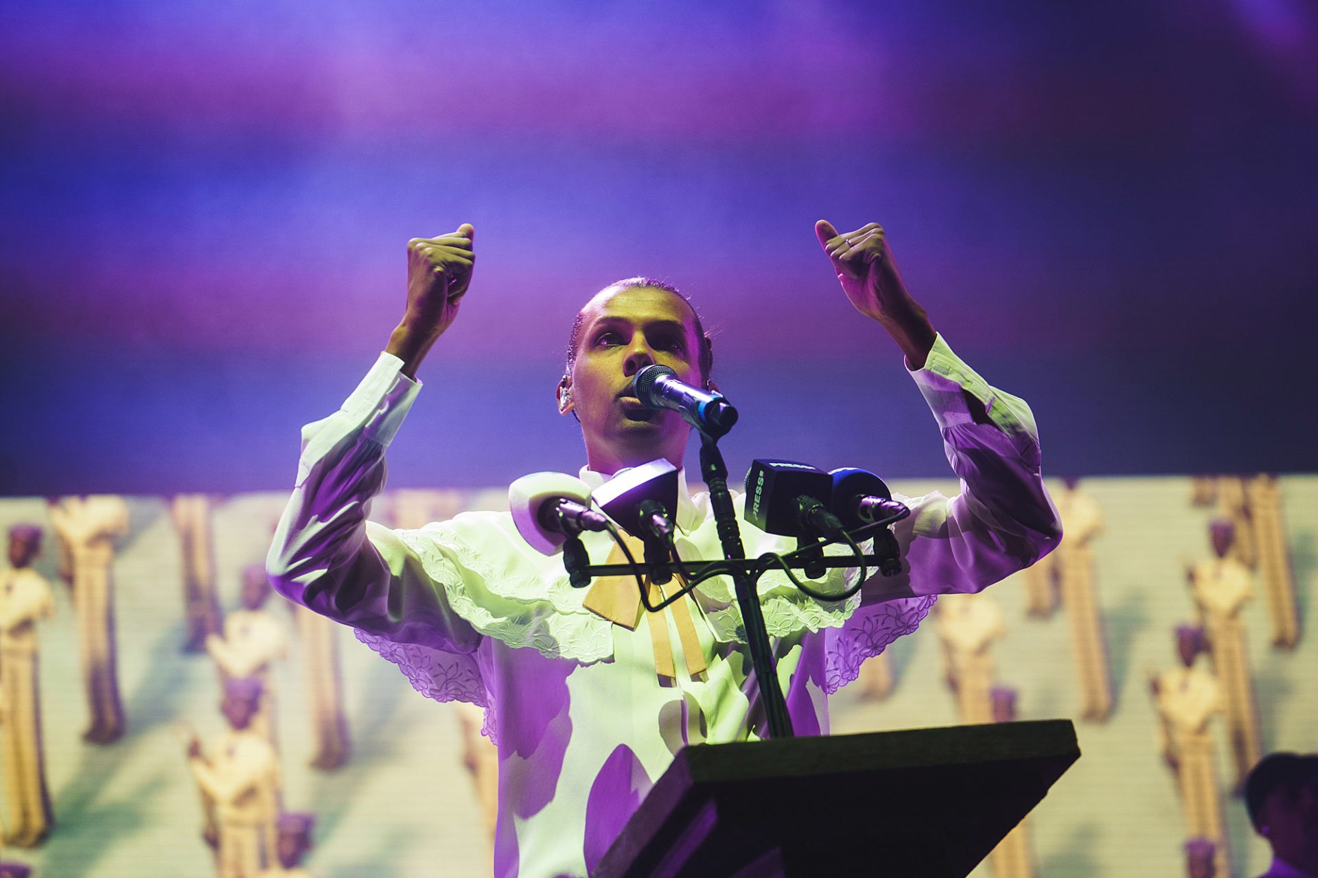 Stromae played Madison Square Garden with Sho Madjozi (night 1 pics ...