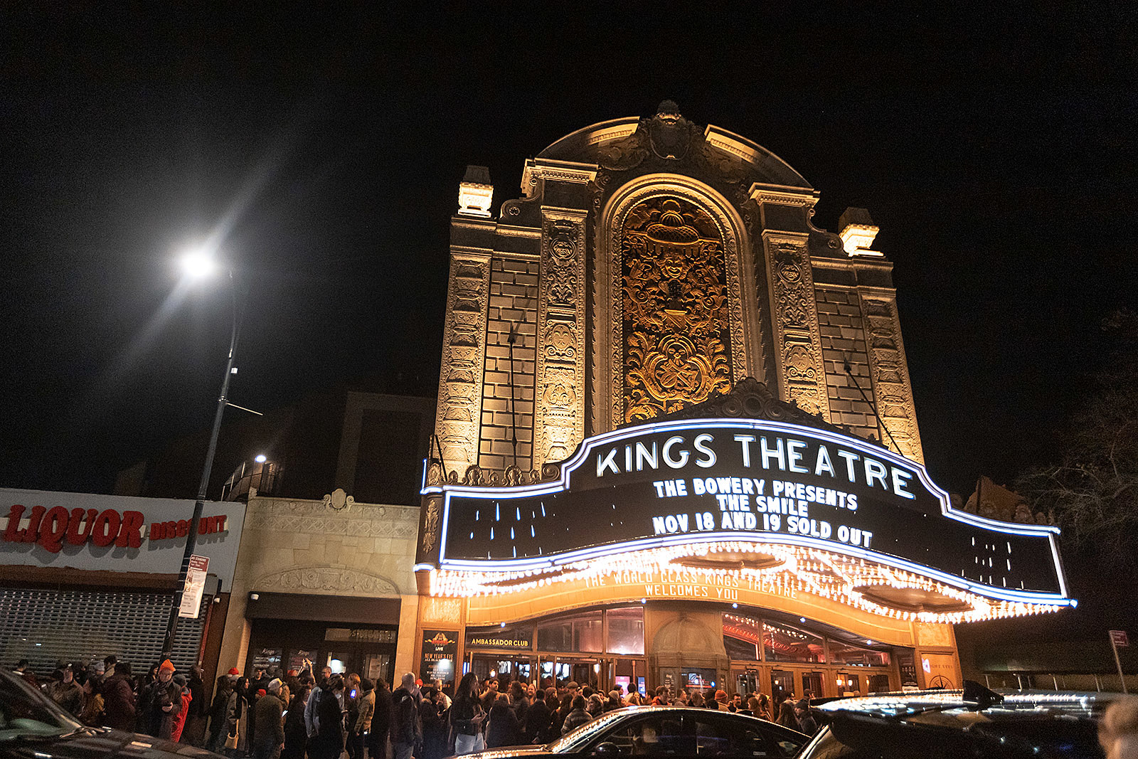 The Smile began their NYC run at Kings Theatre (pics, video, setlist)