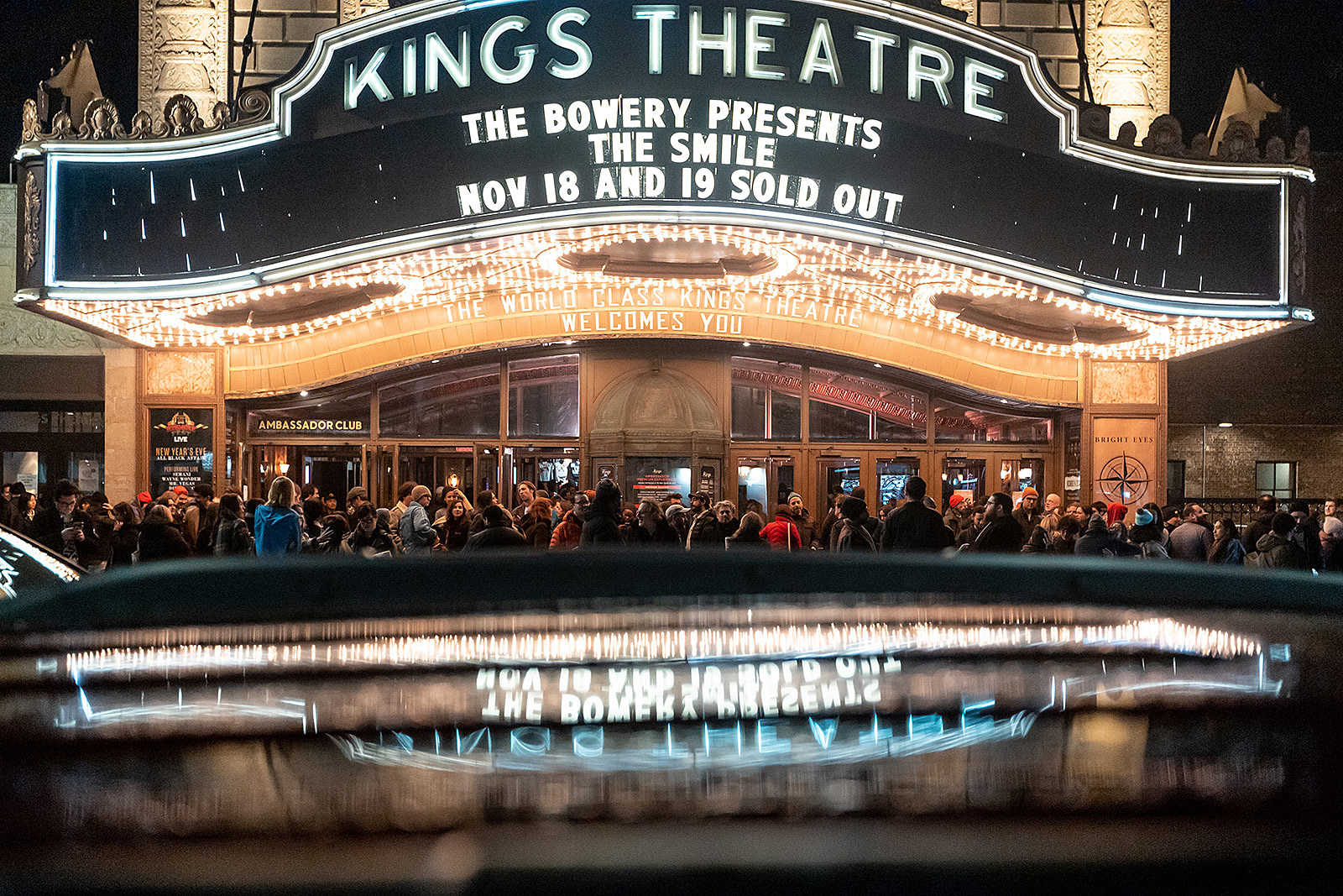 The Smile began their NYC run at Kings Theatre (pics, video, setlist)