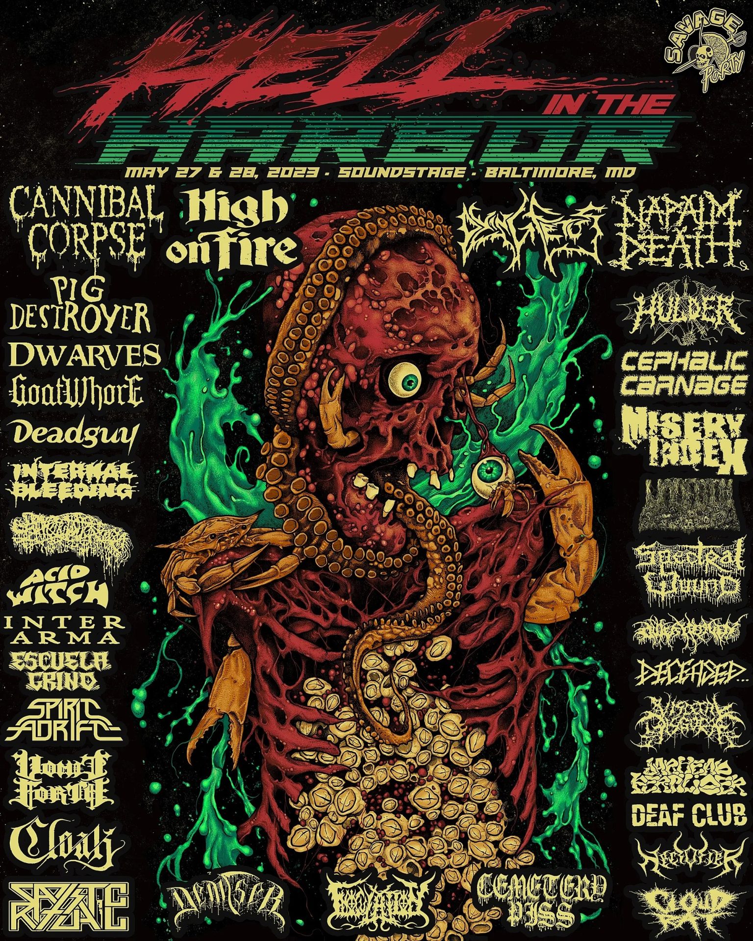 Hell in the Harbor is a new metal fest with Cannibal Corpse, Dying ...