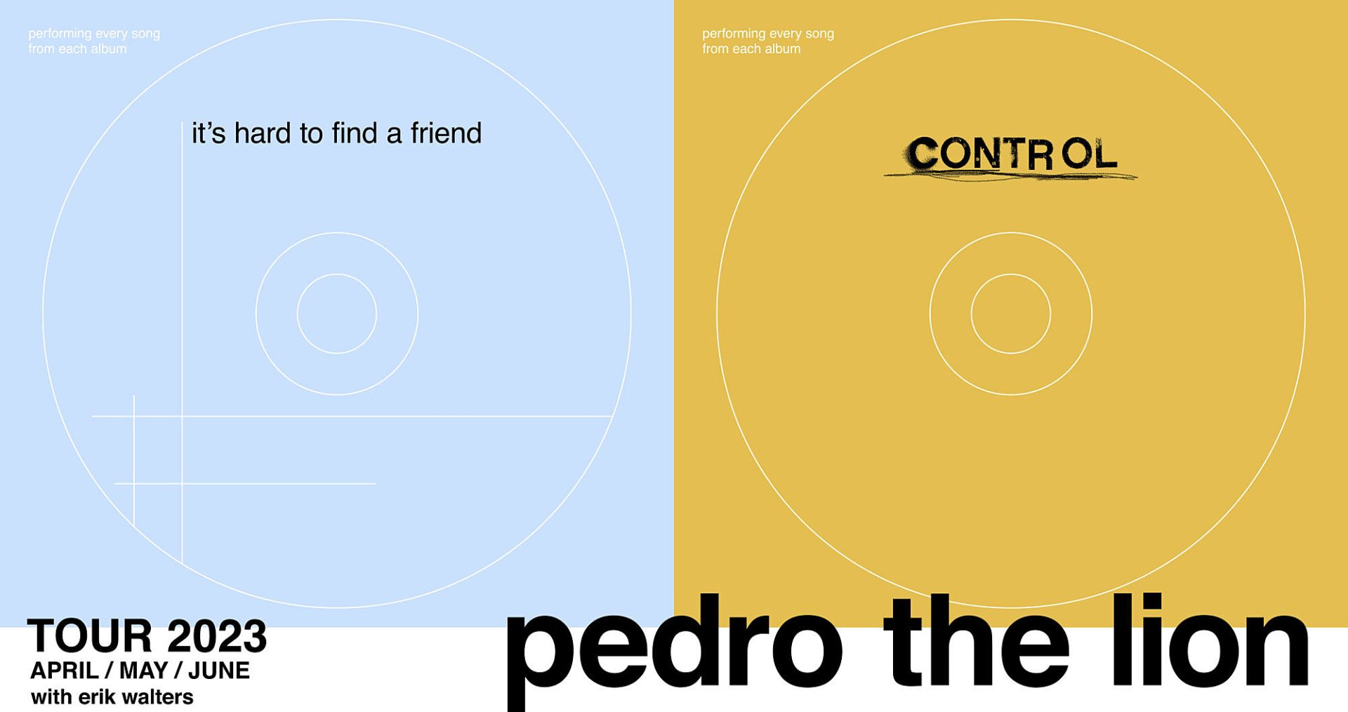 Pedro the Lion playing 'It's Hard to Find a Friend' & 'Control' in full ...
