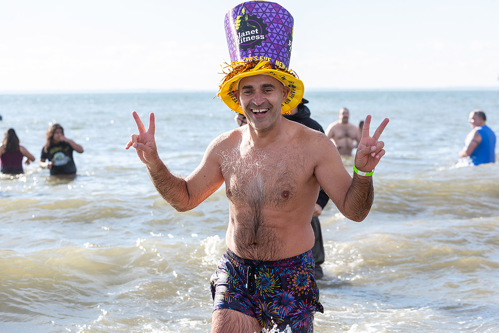 Coney Island New Year's Day Polar Bear Plunge 2023 in pics