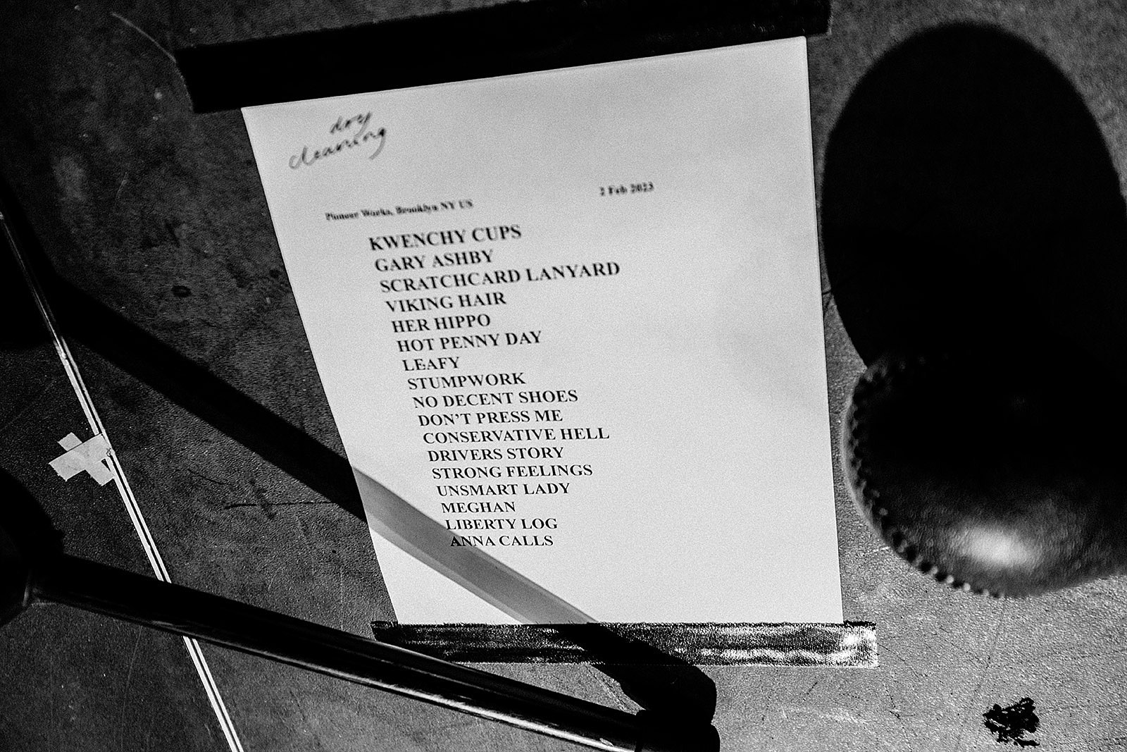 Dry Cleaning wrapped up their tour in Brooklyn w/ Spirit of the Beehive ...