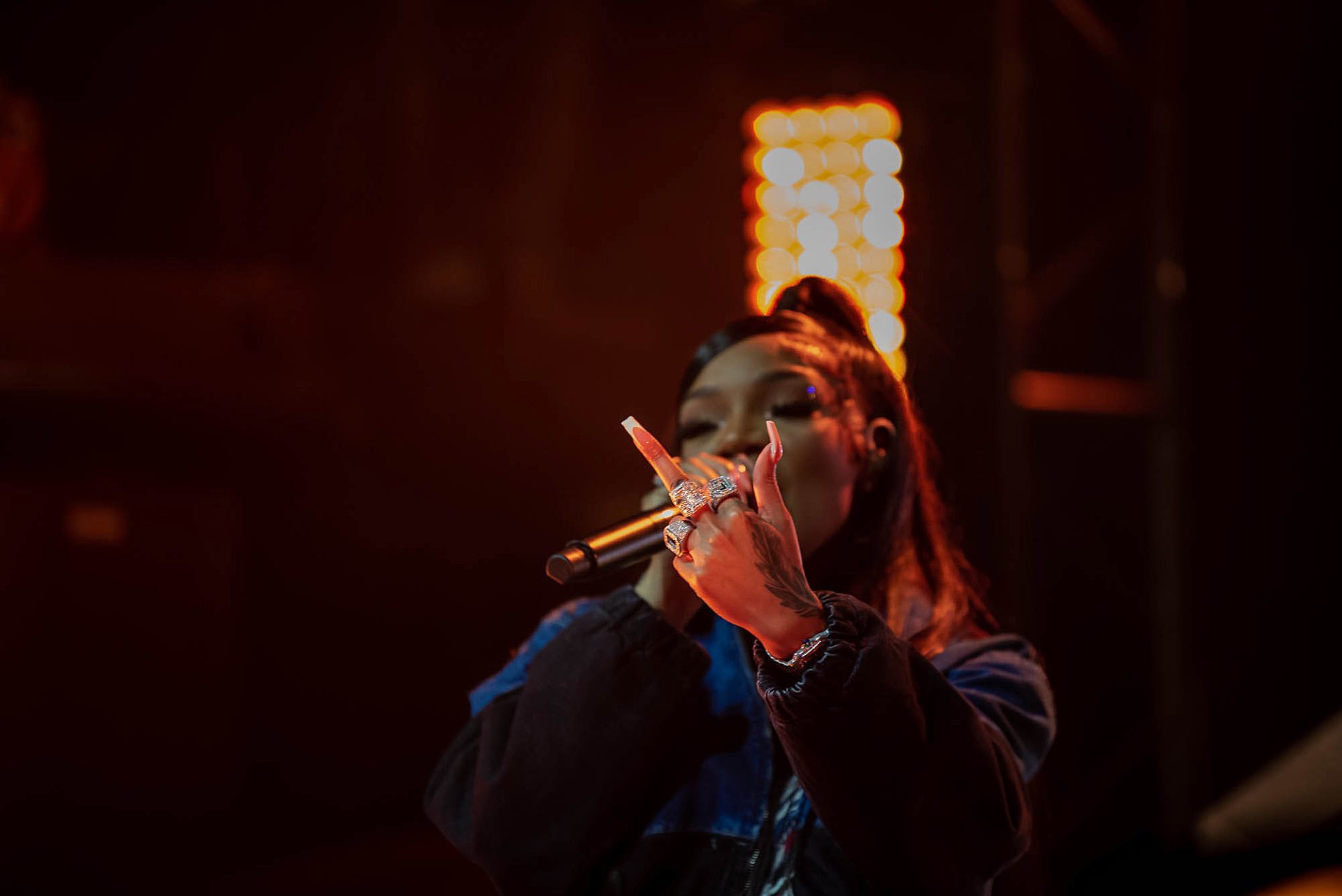 GloRilla played NYC with Cardi B, Gloss Up, Slimeroni, K Carbon, Aleza ...