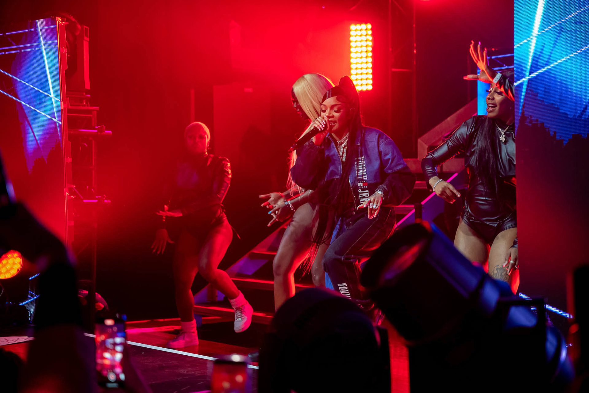 GloRilla played NYC with Cardi B, Gloss Up, Slimeroni, K Carbon, Aleza ...