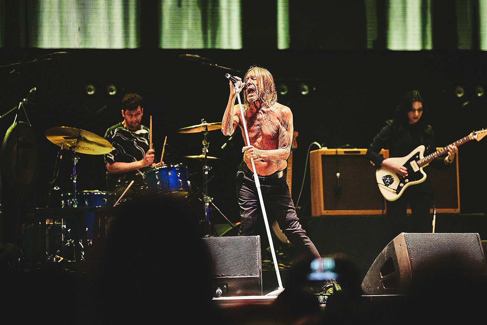 Iggy Pop was electric at Cruel World till threat of lightning cut his ...