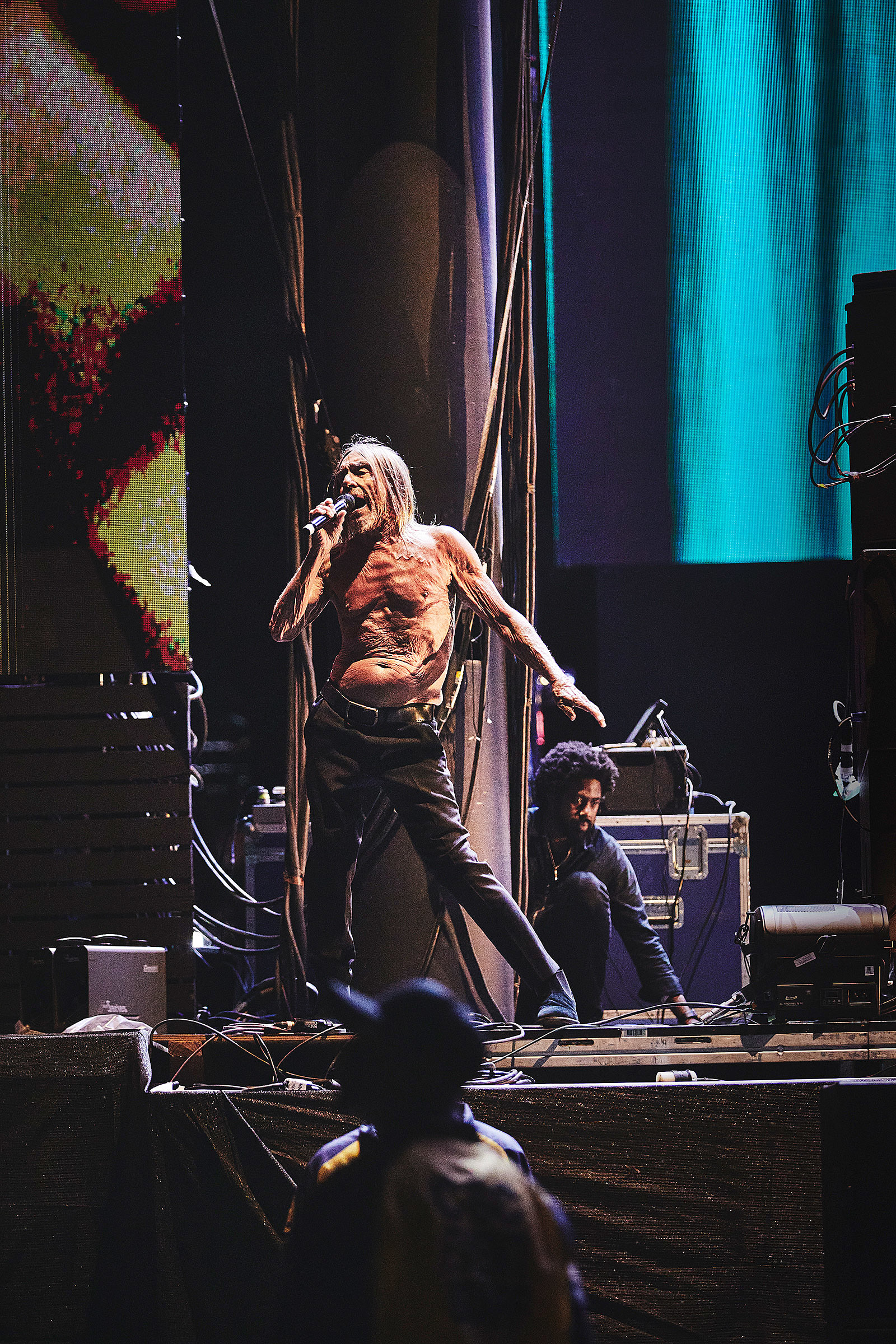 Iggy Pop was electric at Cruel World till threat of lightning cut his ...