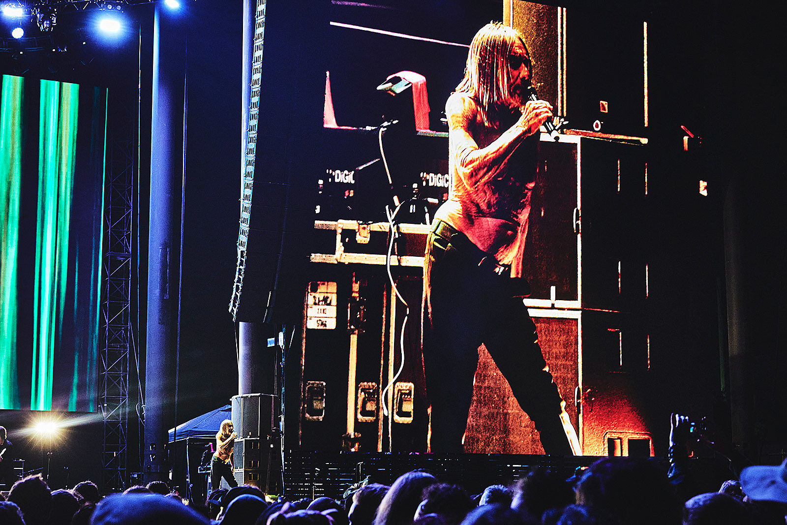 Iggy Pop was electric at Cruel World till threat of lightning cut his ...