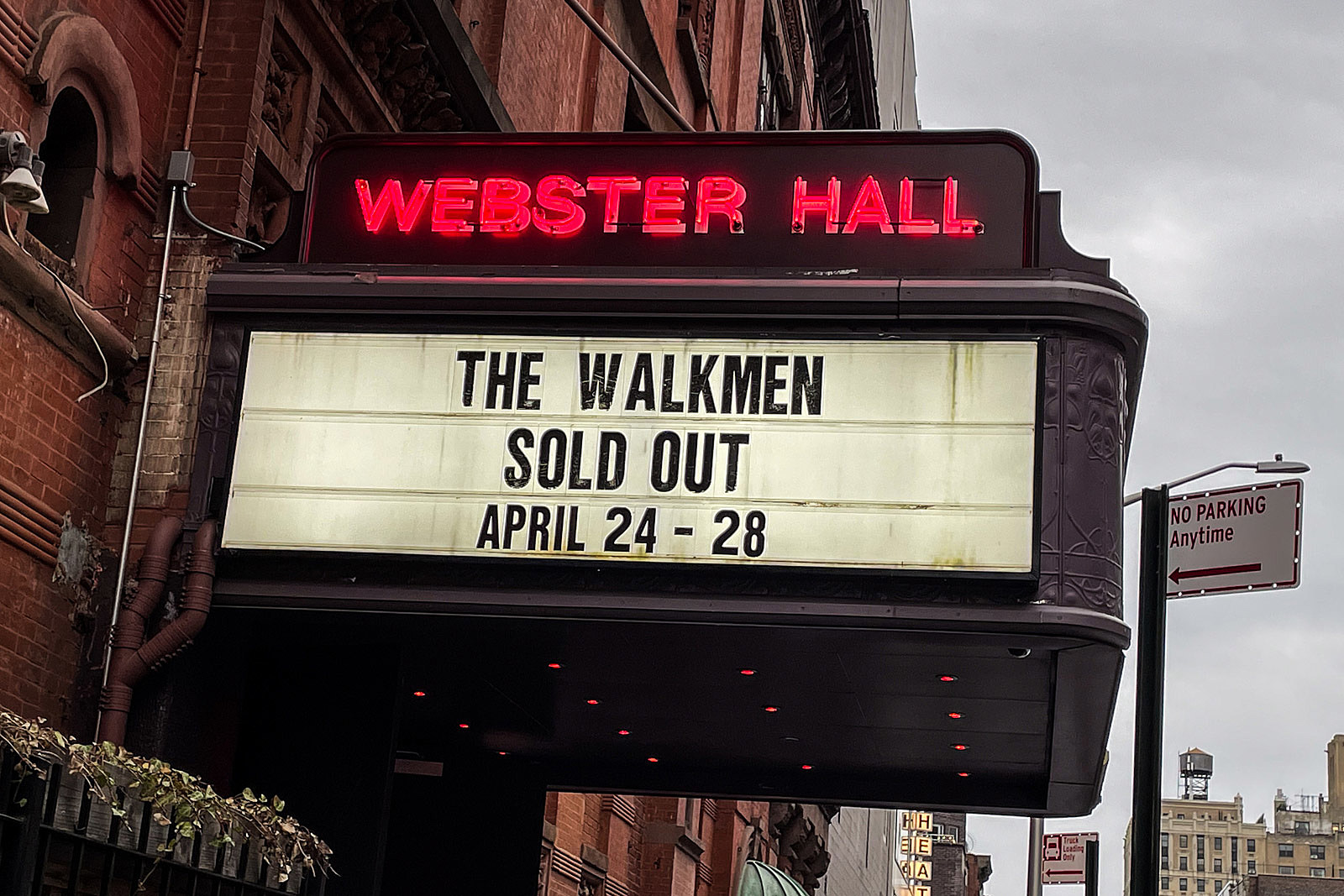 The Walkmen wrapped up their five-night stand at Webster Hall (night 5 ...