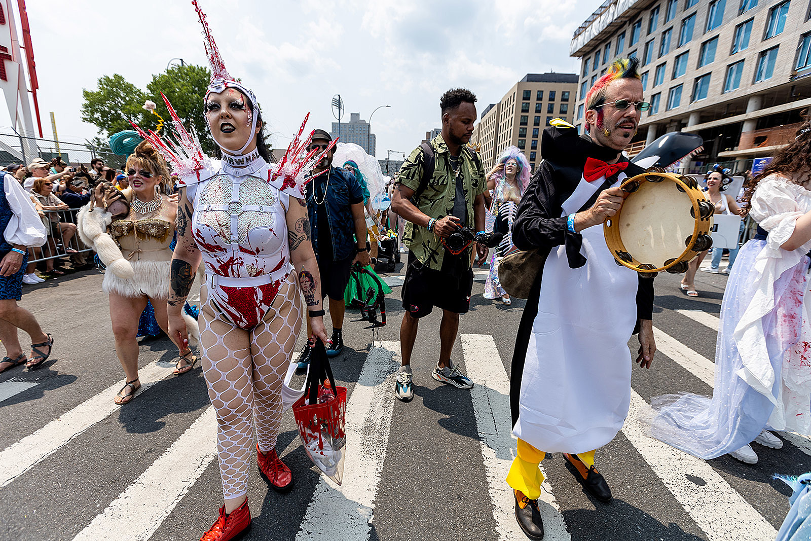 The 2023 Coney Island Mermaid Parade in (NSFW) pics