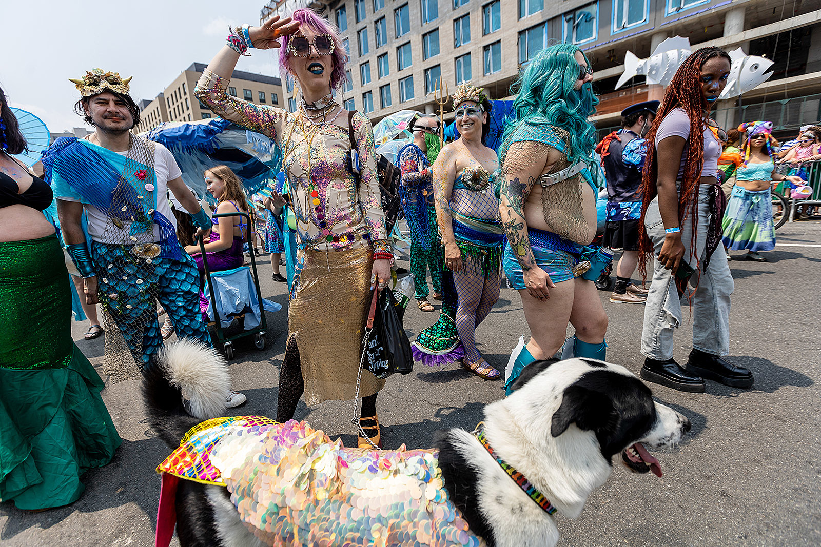 The 2023 Coney Island Mermaid Parade in (NSFW) pics