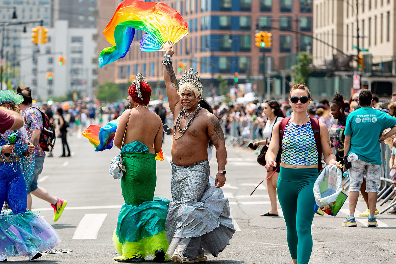 The 2023 Coney Island Mermaid Parade in (NSFW) pics