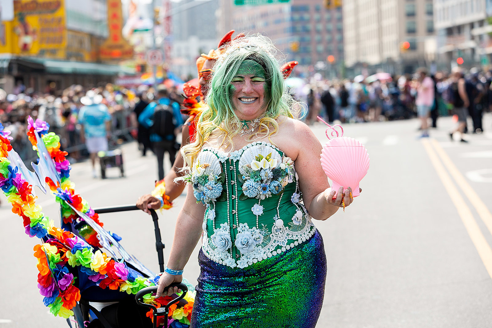 The 2023 Coney Island Mermaid Parade in (NSFW) pics