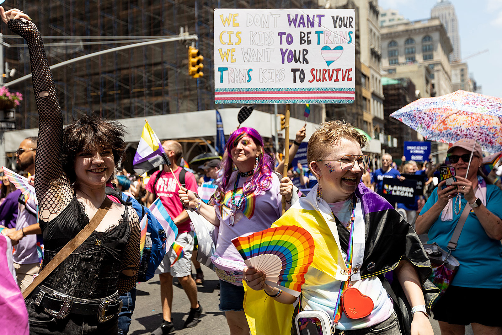 NYC Gay Pride March 2023 in pics