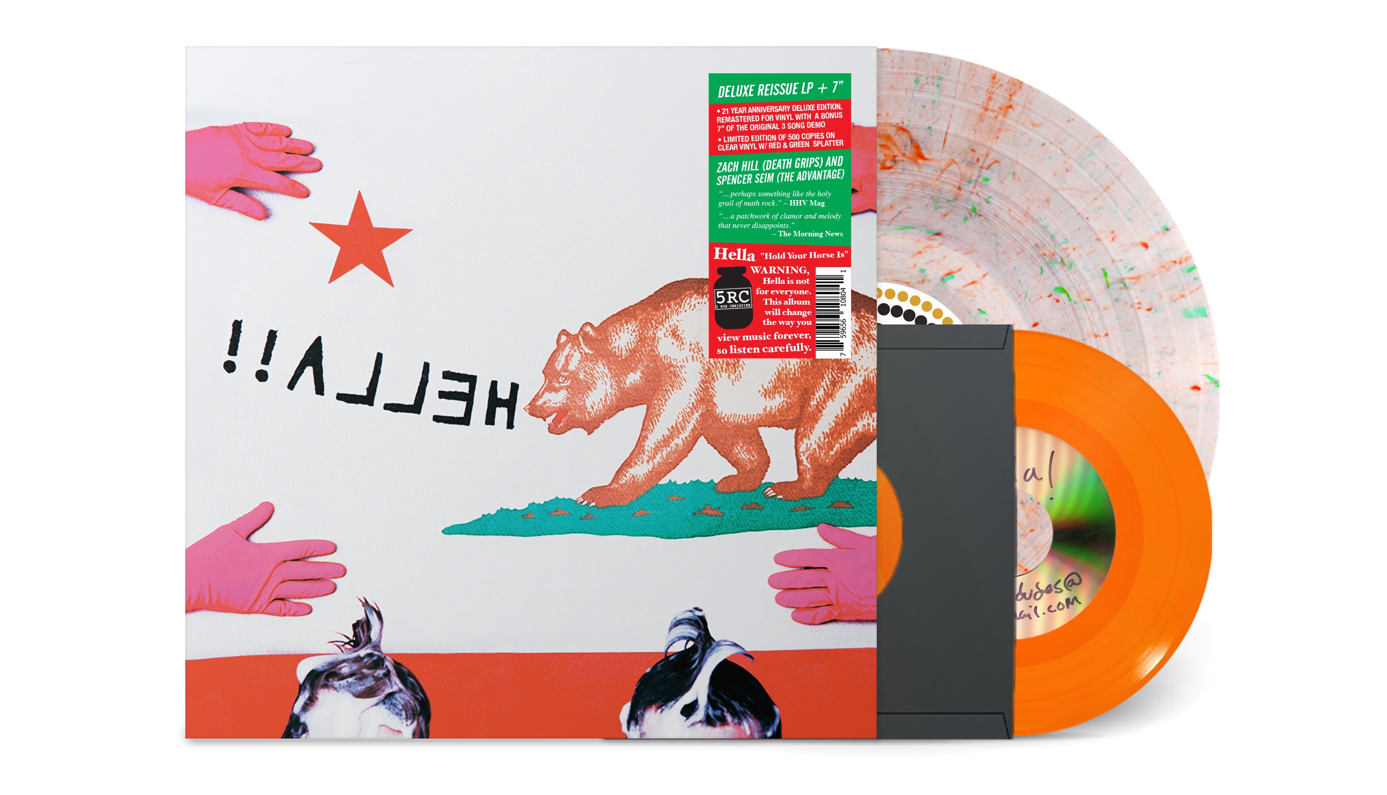 Hella's 'Hold Your Horse Is' gets deluxe 21st anniversary reissue (exclusive color vinyl)