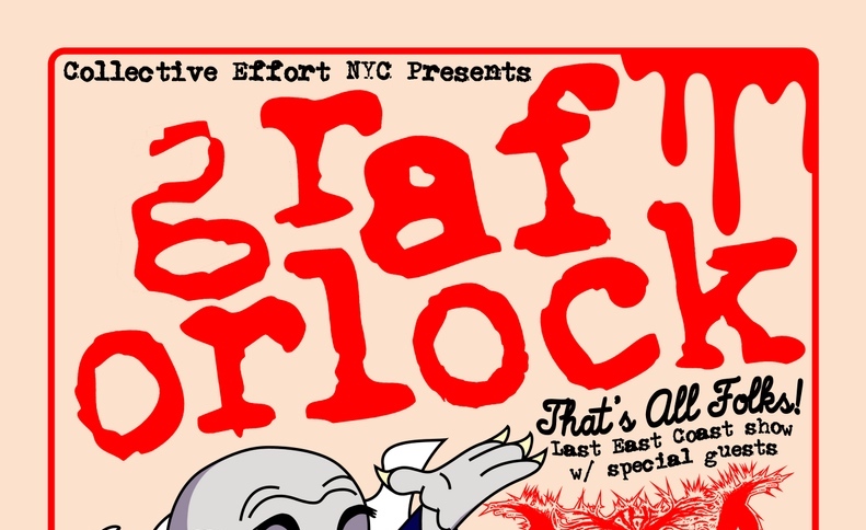 Graf Orlock announce final East Coast show with The Sawtooth Grin & more