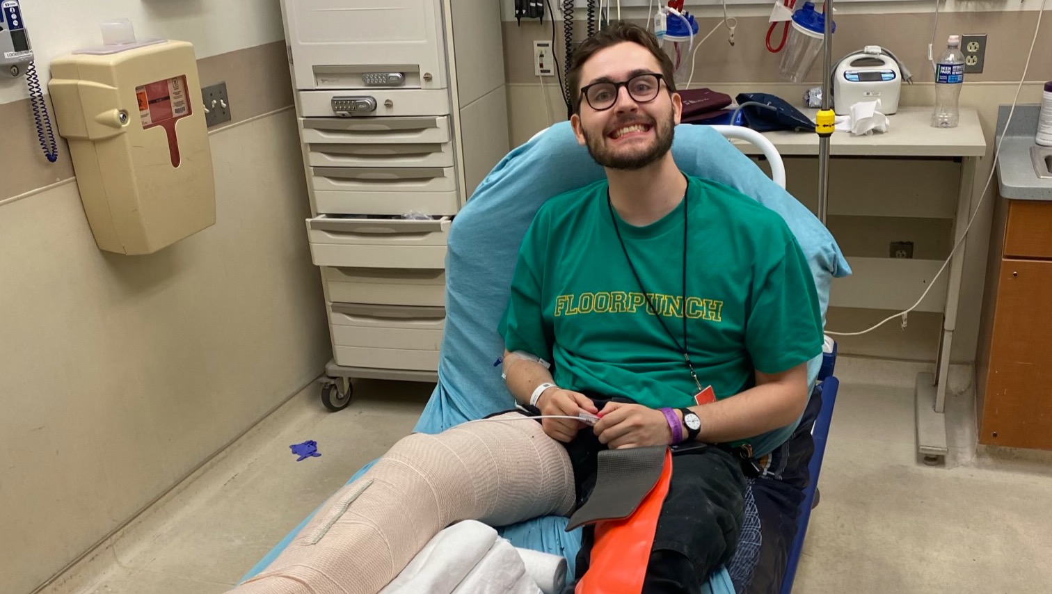 Anxious' Sam Allen needs surgery after This Is Hardcore injury ...