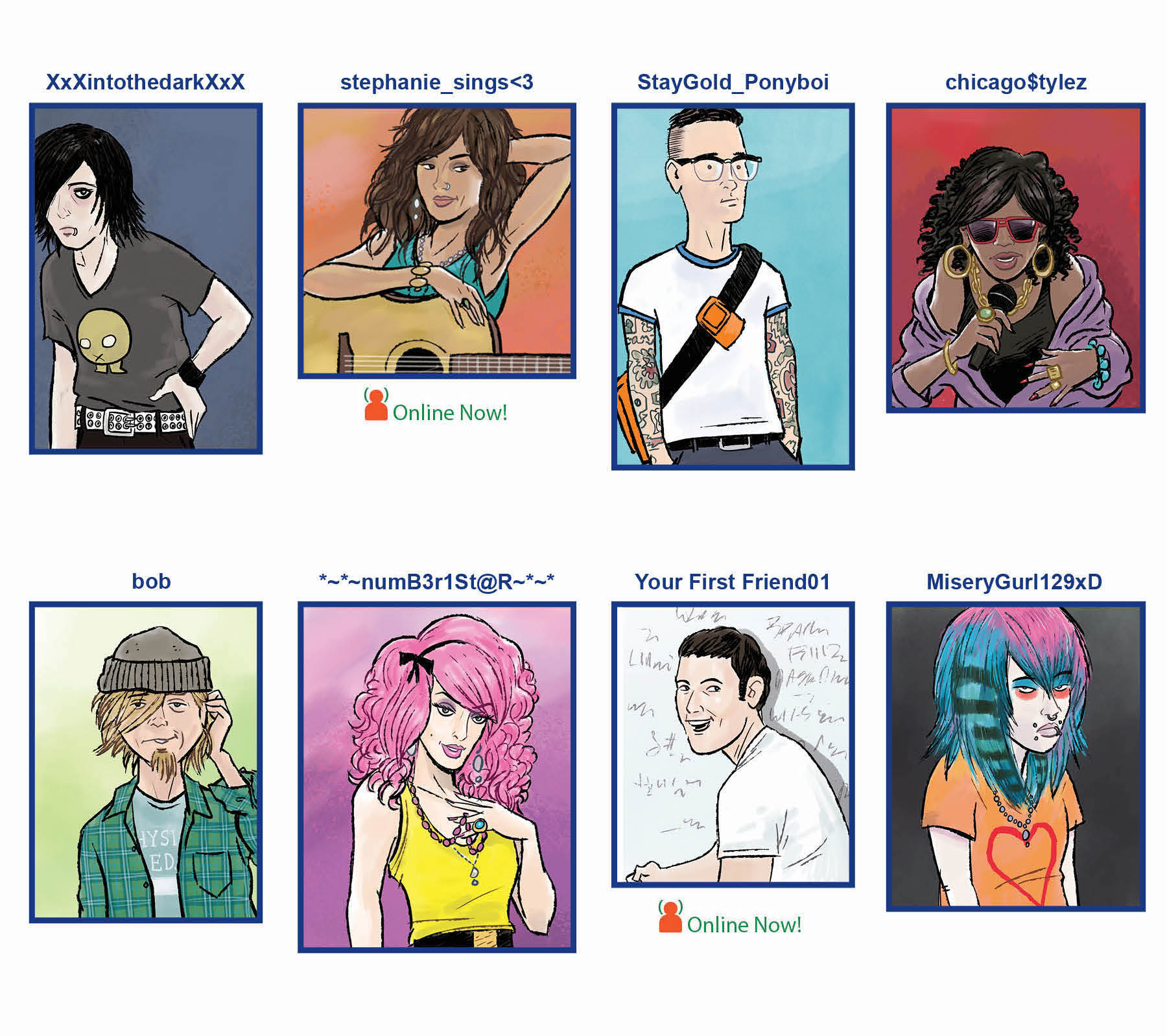 "The emo scene and MySpace formed a connected loop. As one grew, so did ...