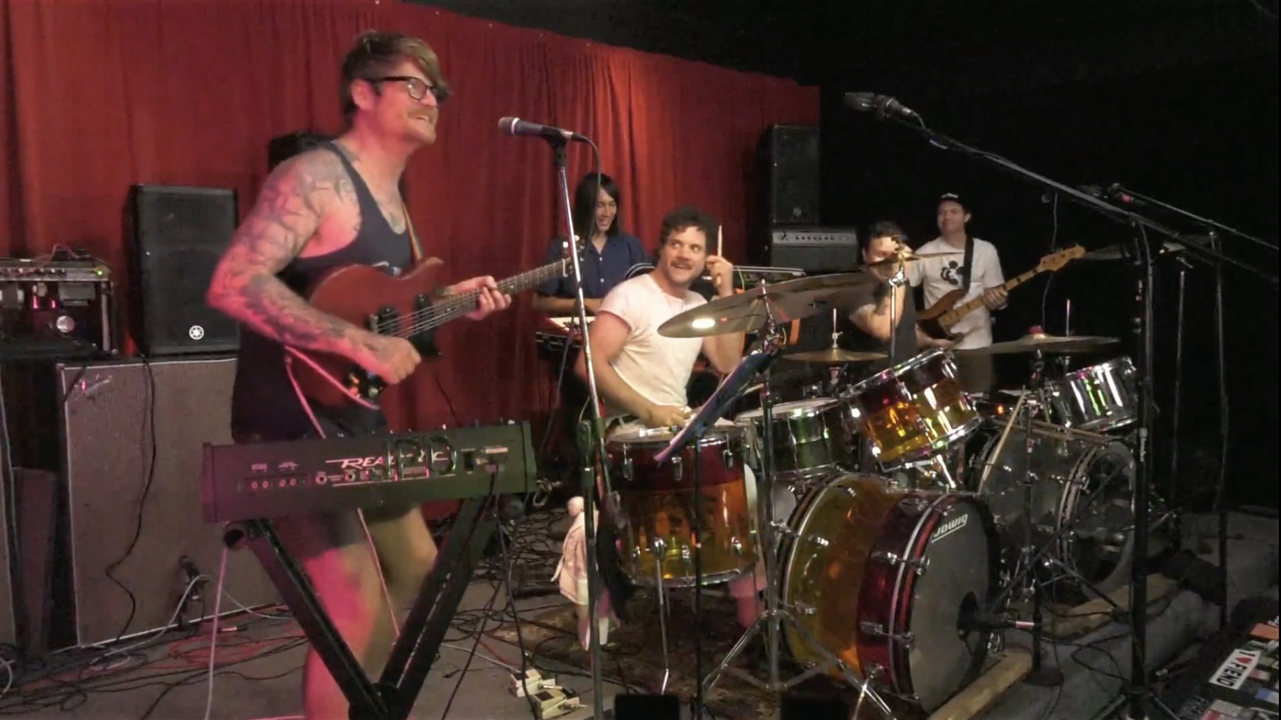 Watch OSEES perform new album 'Intercepted Message' live on 'The Best Show'