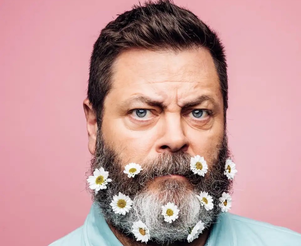 Nick Offerman on tour, discussing new book with Laurie Anderson in ...
