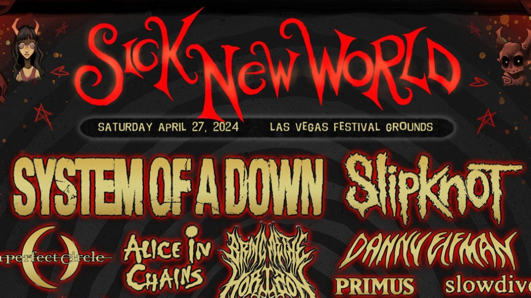 Sick New World 2024 set times (System of a Down, Slipknot, Slowdive ...