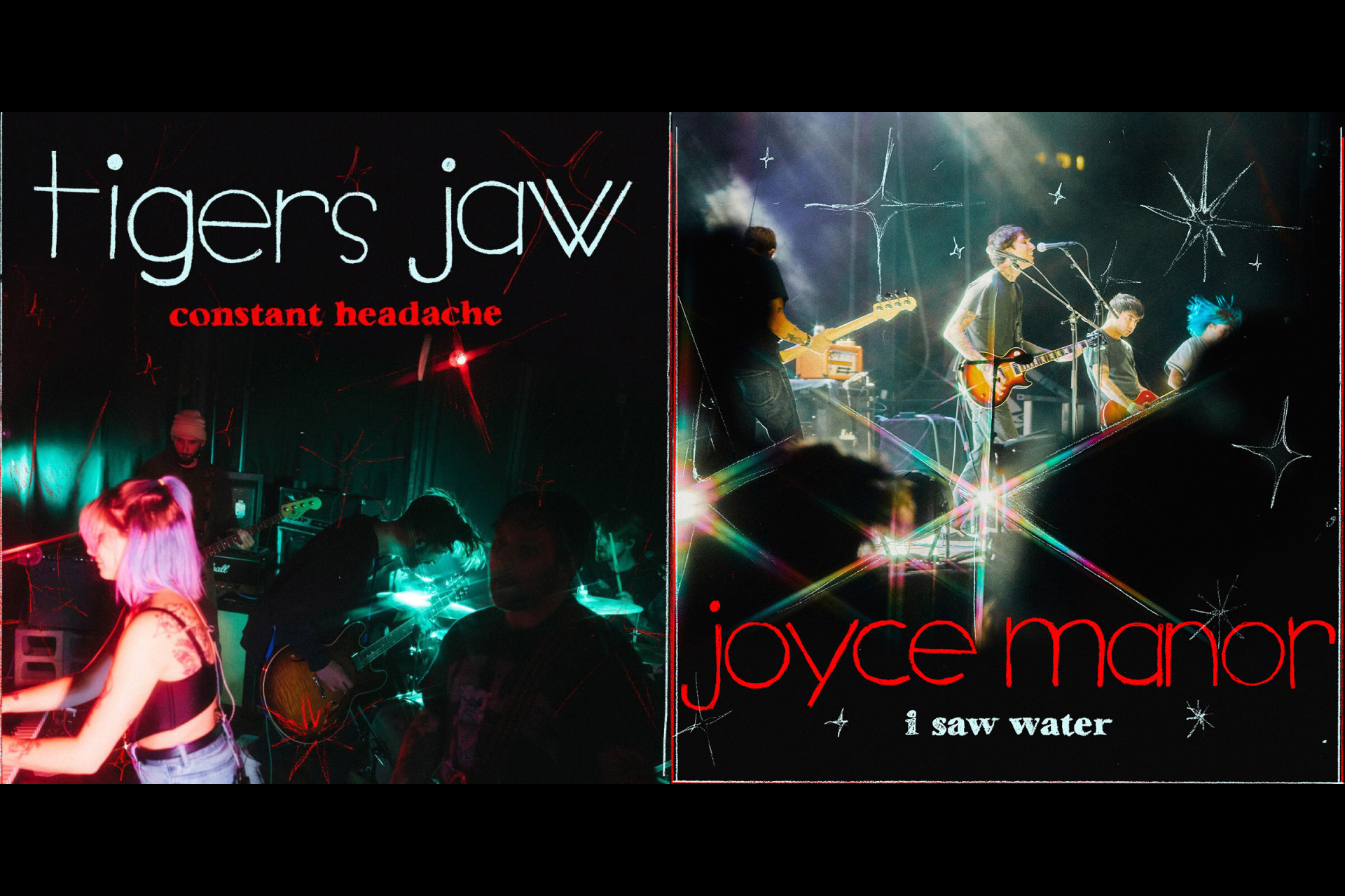 Joyce Manor & Tigers Jaw cover each other's classics on split 7" (listen)