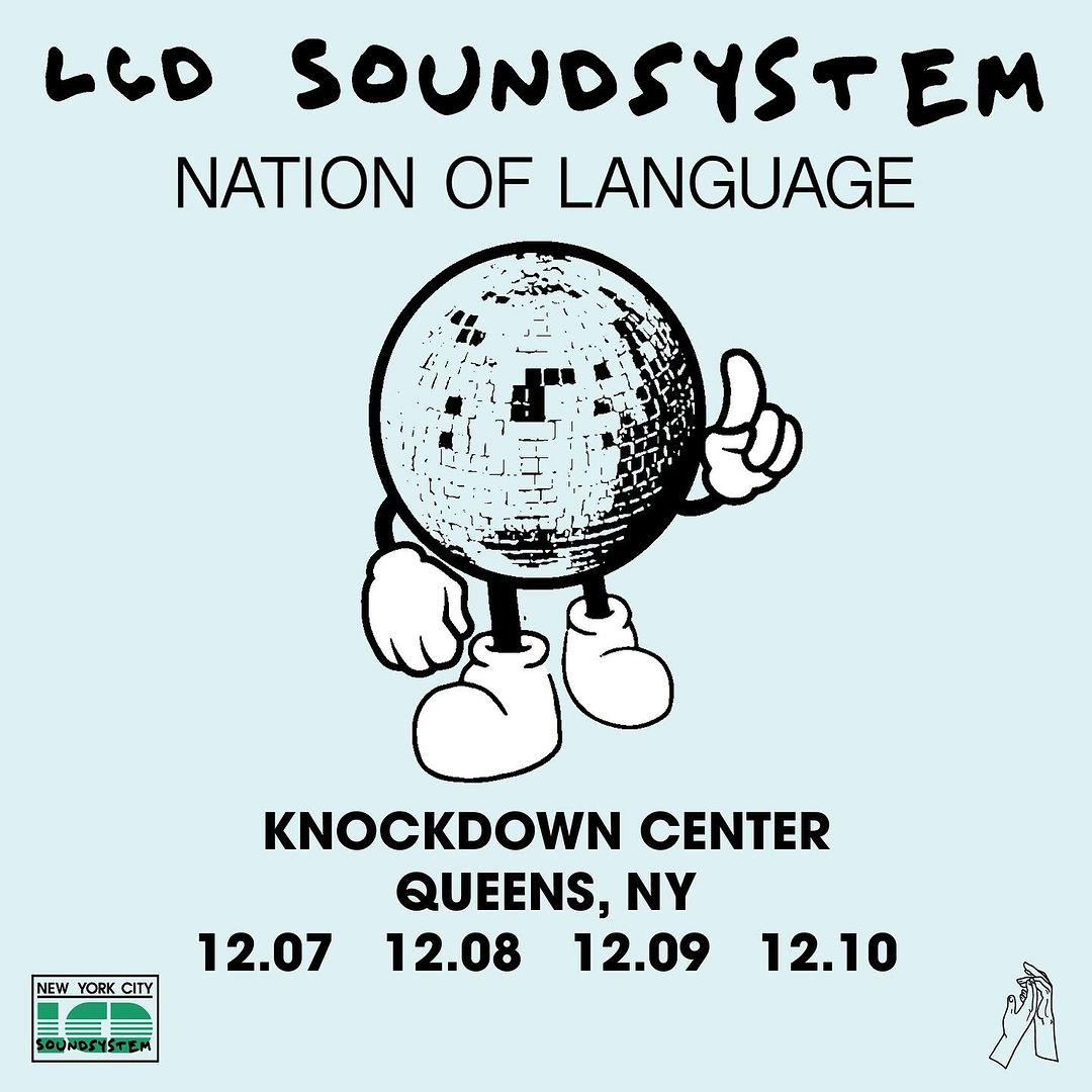 Nation of Language opening for LCD Soundsystem at Knockdown Center ...