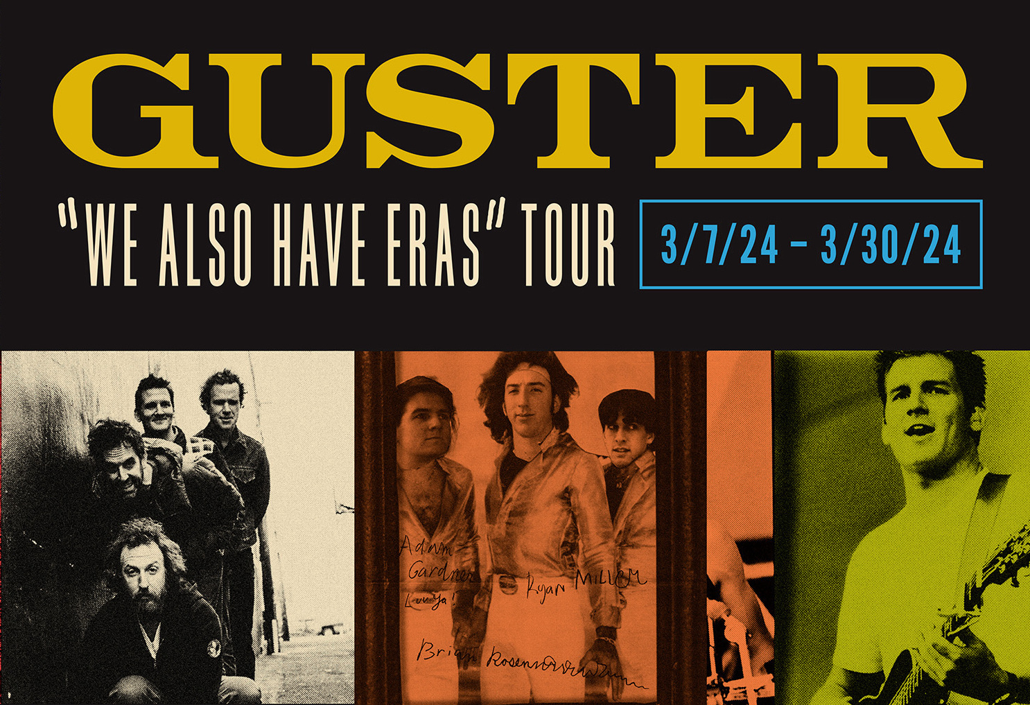 Guster announce 2024 'We Also Have Eras' tour