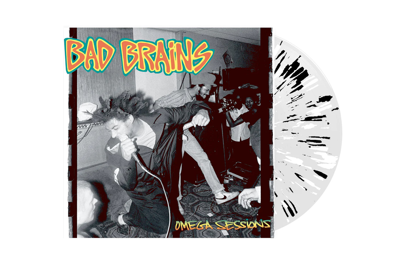 New exclusive vinyl: Bad Brains' 'The Omega Sessions' on splatter LP