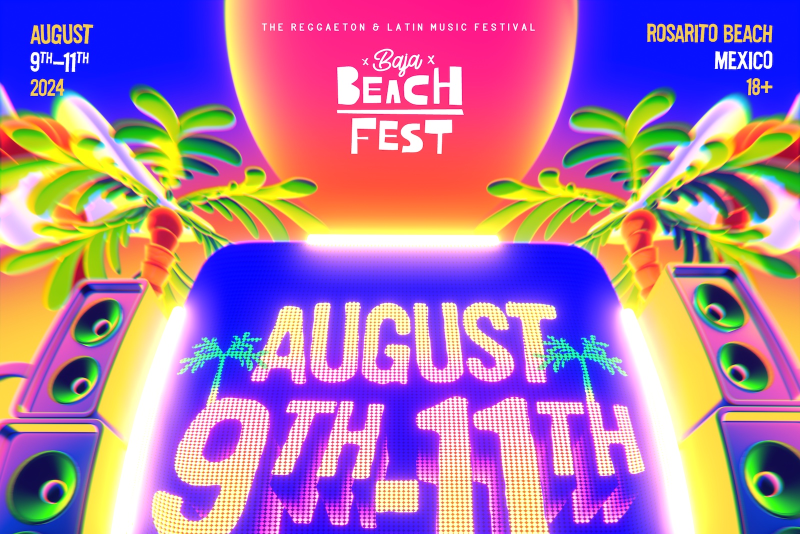 Baja Beach Fest 2024 lineup: Peso Pluma, Rauw Alejandro, Kali Uchis & more