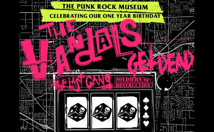 Punk Rock Museum celebrating 1st anniversary with Vandals show ...