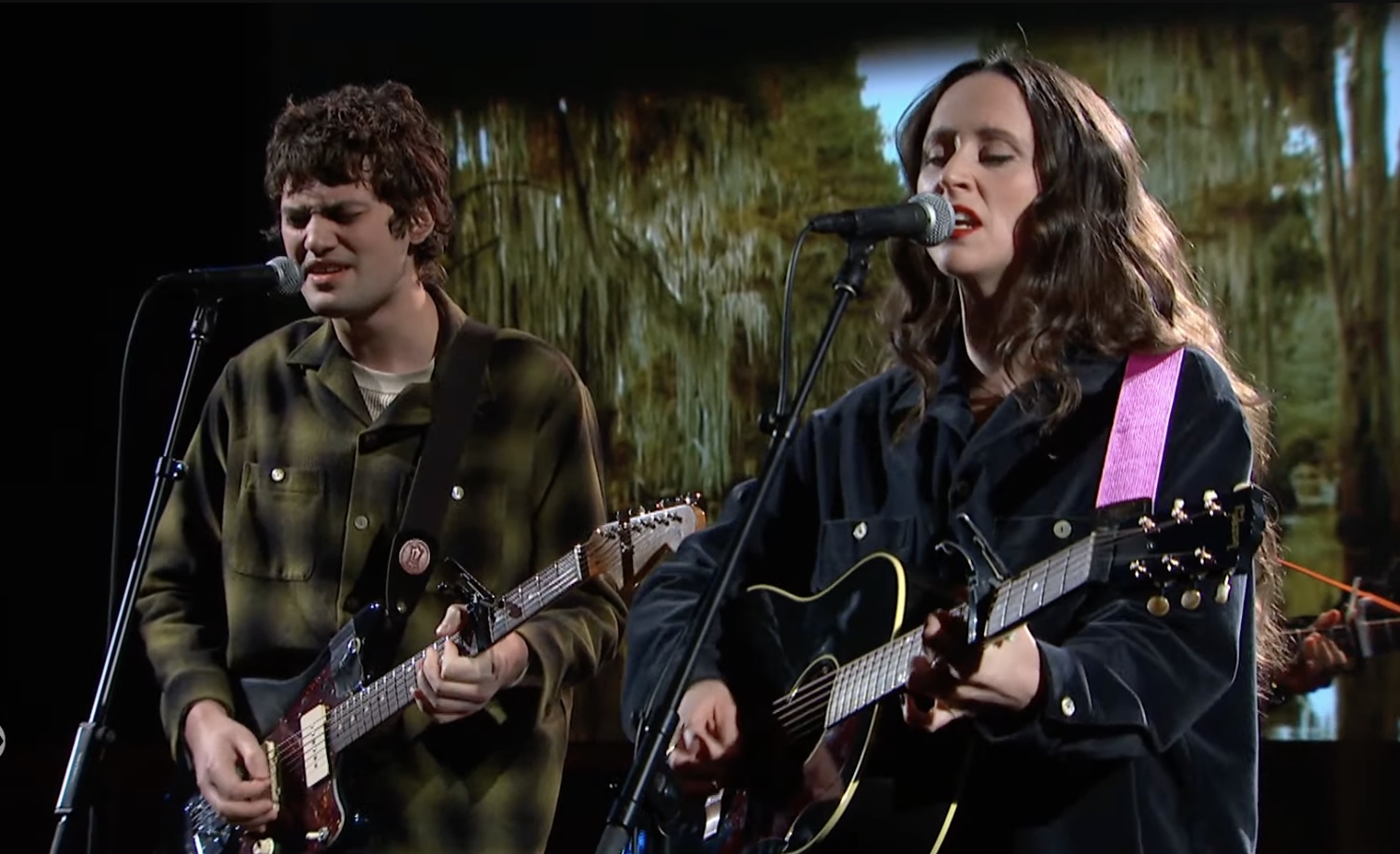 Watch Waxahatchee play "Right Back To It" with MJ Lenderman on 'Colbert'