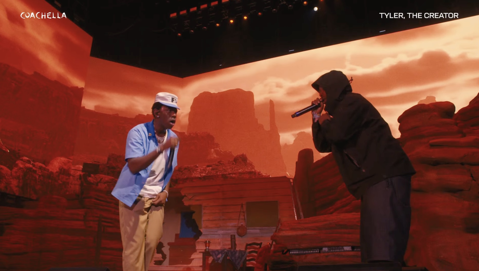 Tyler, the Creator brings out Earl Sweatshirt at Coachella