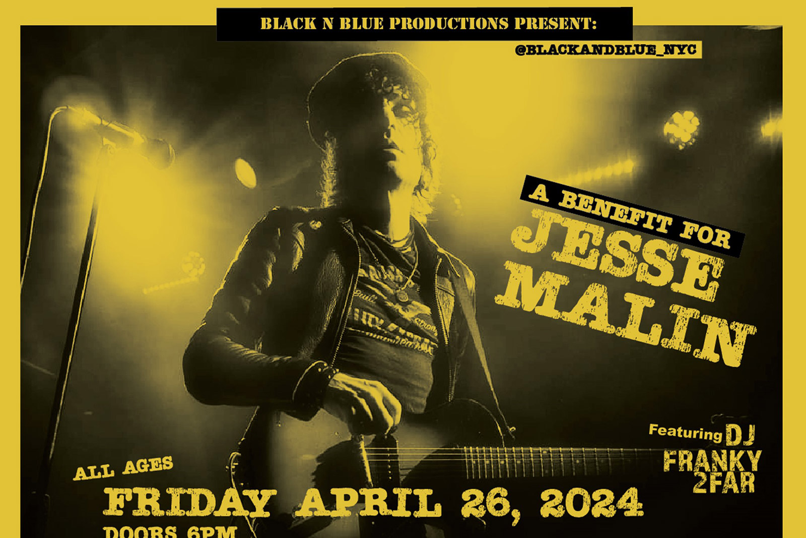 Jesse Malin benefit show ft. Gogol Bordello, Madball, Murphy's Law ...