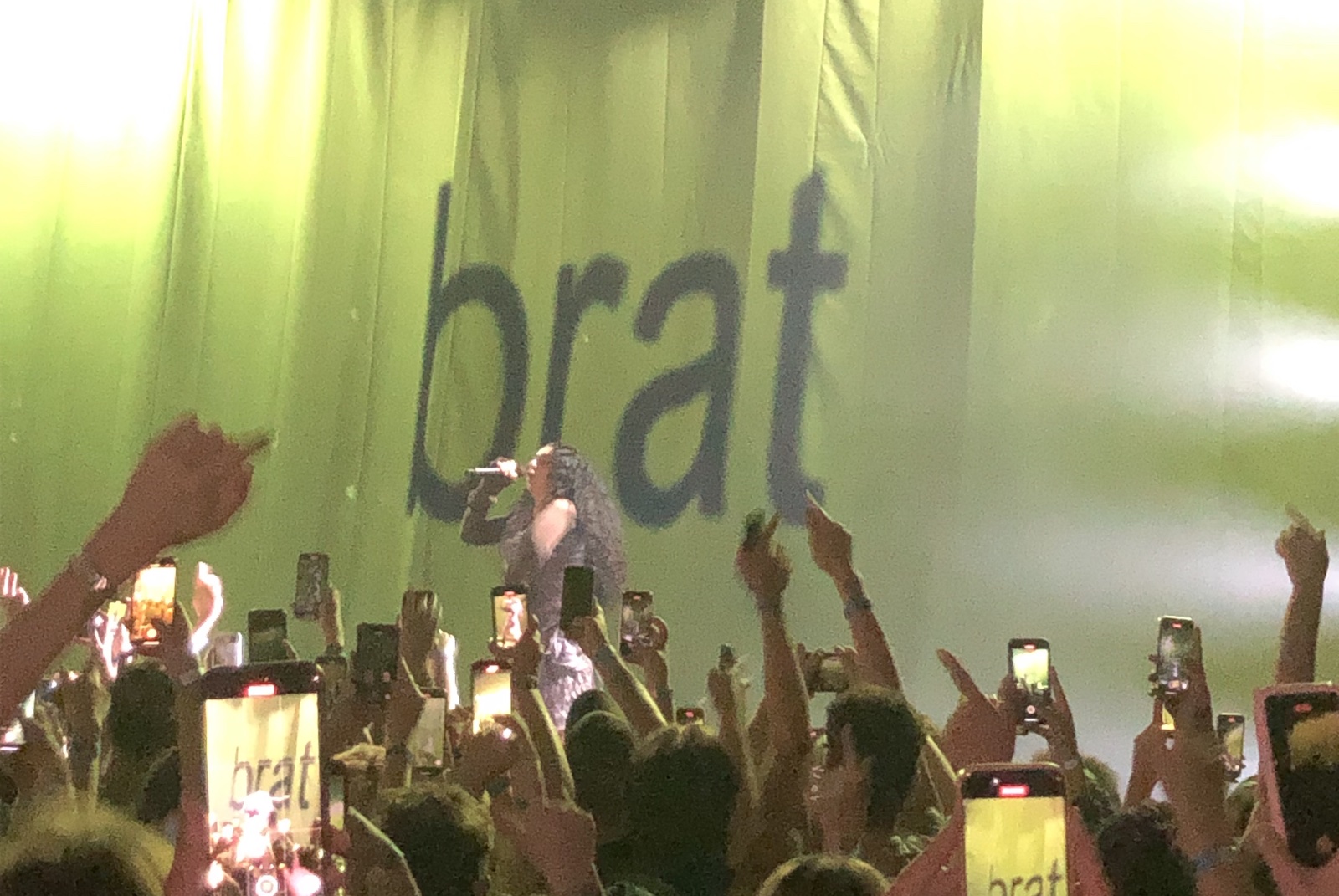 Charli XCX played her first 'Brat' US show at Brooklyn Paramount ...