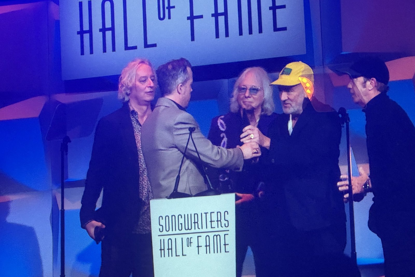 Watch R.E.M.'s original lineup reunite for first time in 17 years for ...