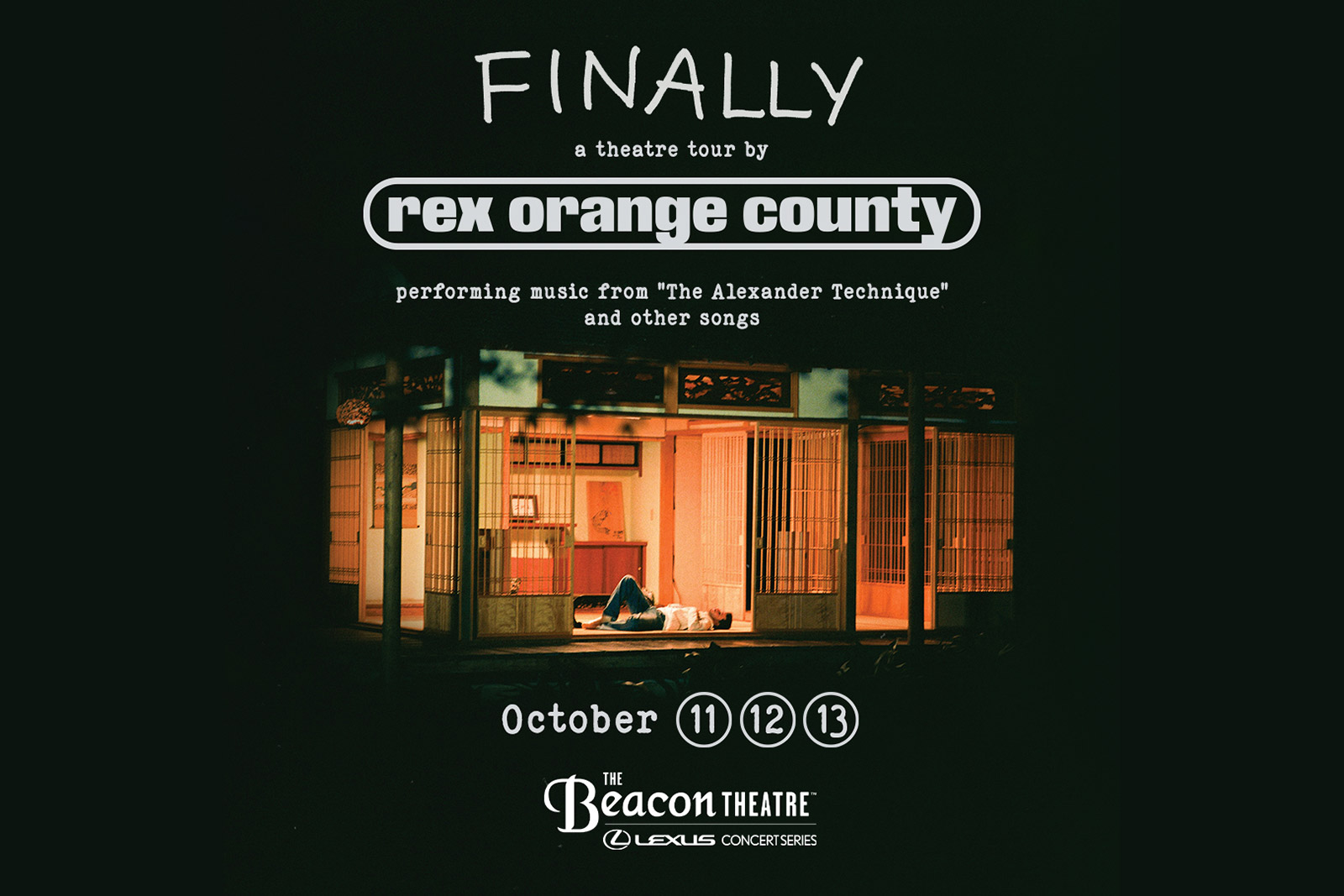Rex Orange County's Beacon Theatre shows on BrooklynVegan Presale ...