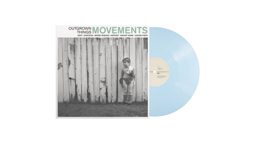 New exclusive vinyl: Movements' 'Outgrown Things' on baby blue 10"