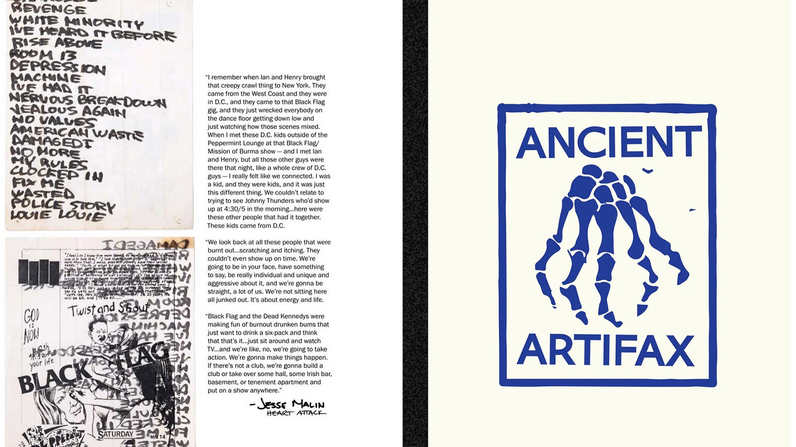 '70s/'80s punk book 'Ancient Artifax' coming, being celebrated before ...