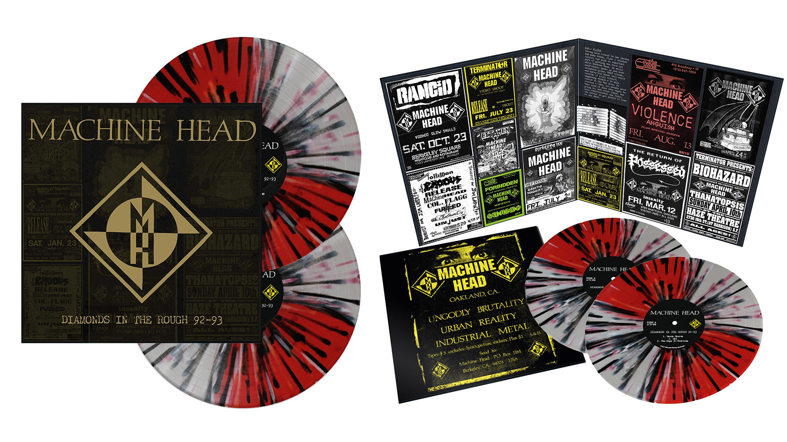 Machine Head unearth early demos for 'Diamonds in the Rough '92-'93 ...