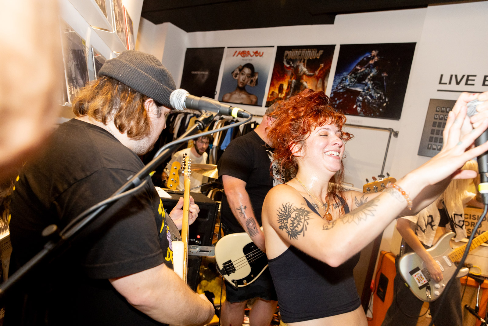 Gel guitarist Maddi Nave picks 10 bands whose live show inspires them