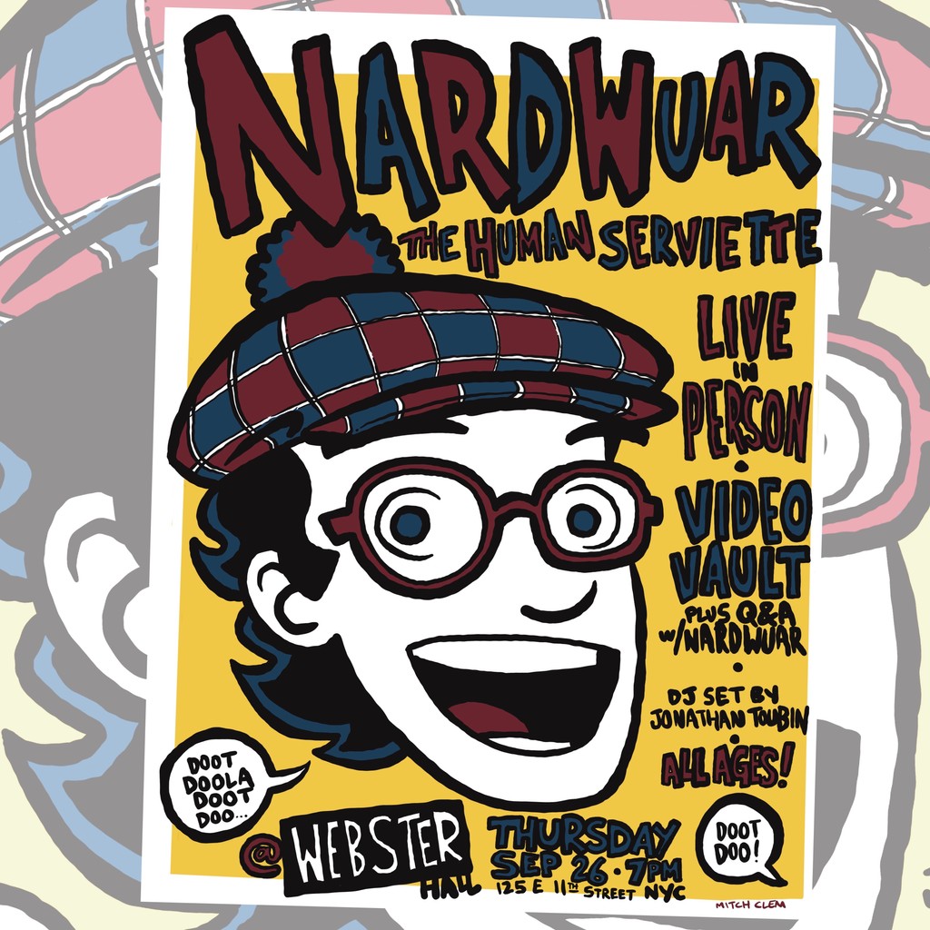 Nardwuar bringing 'Video Vault' show to NYC's Webster Hall