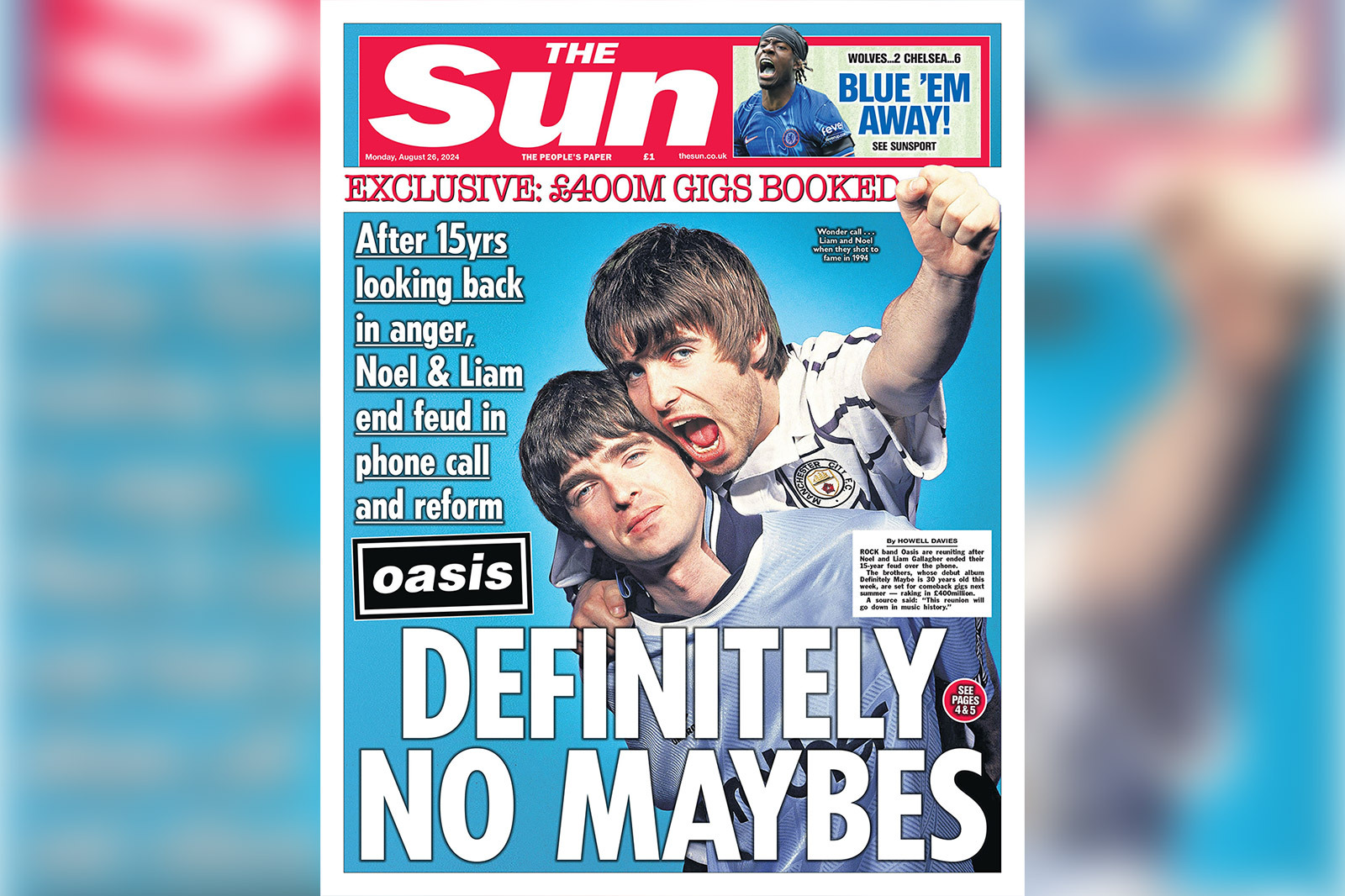 Oasis post new teaser as reunion reports come in