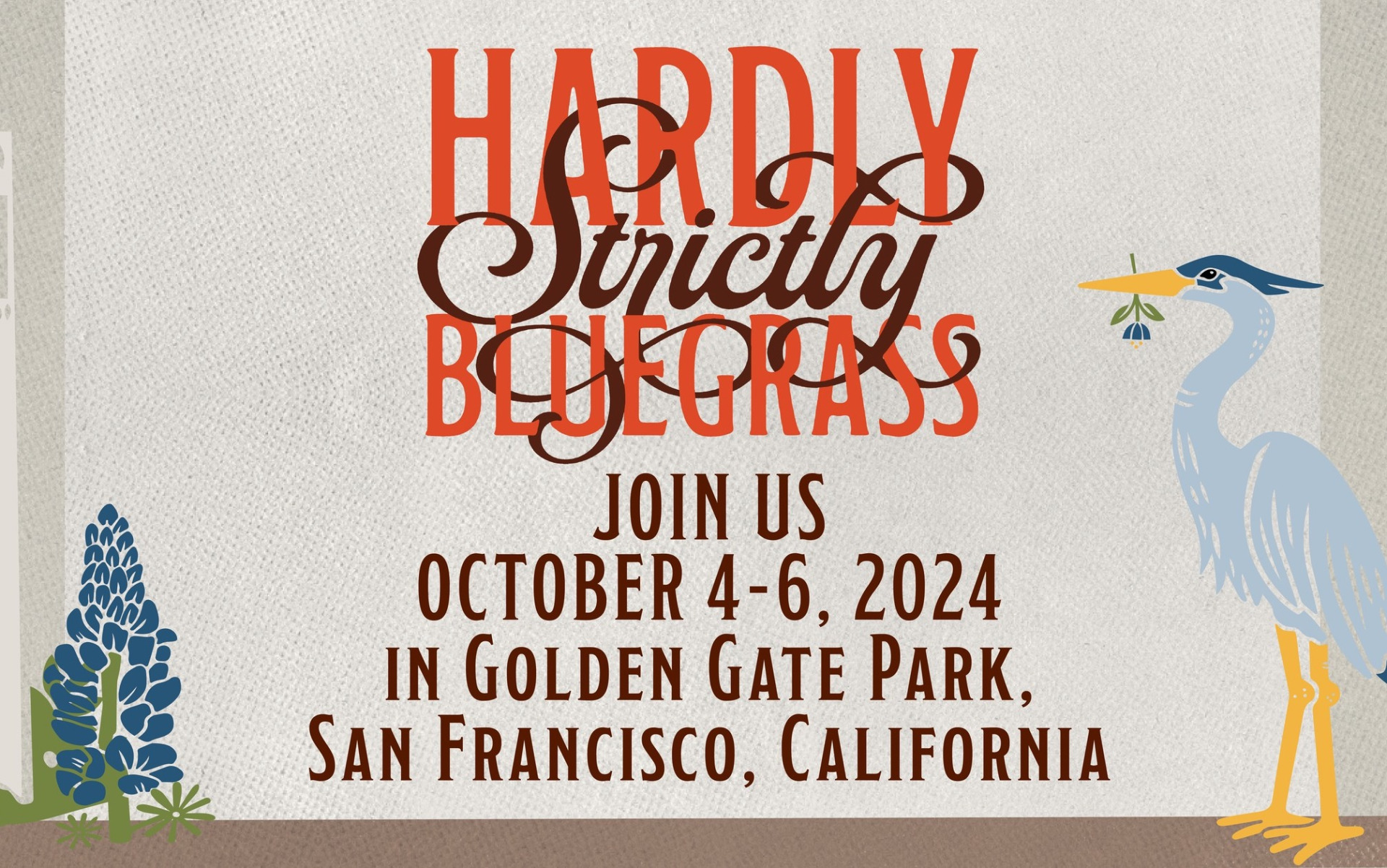 San Francisco's Hardly Strictly Bluegrass Fest announces full lineup by day