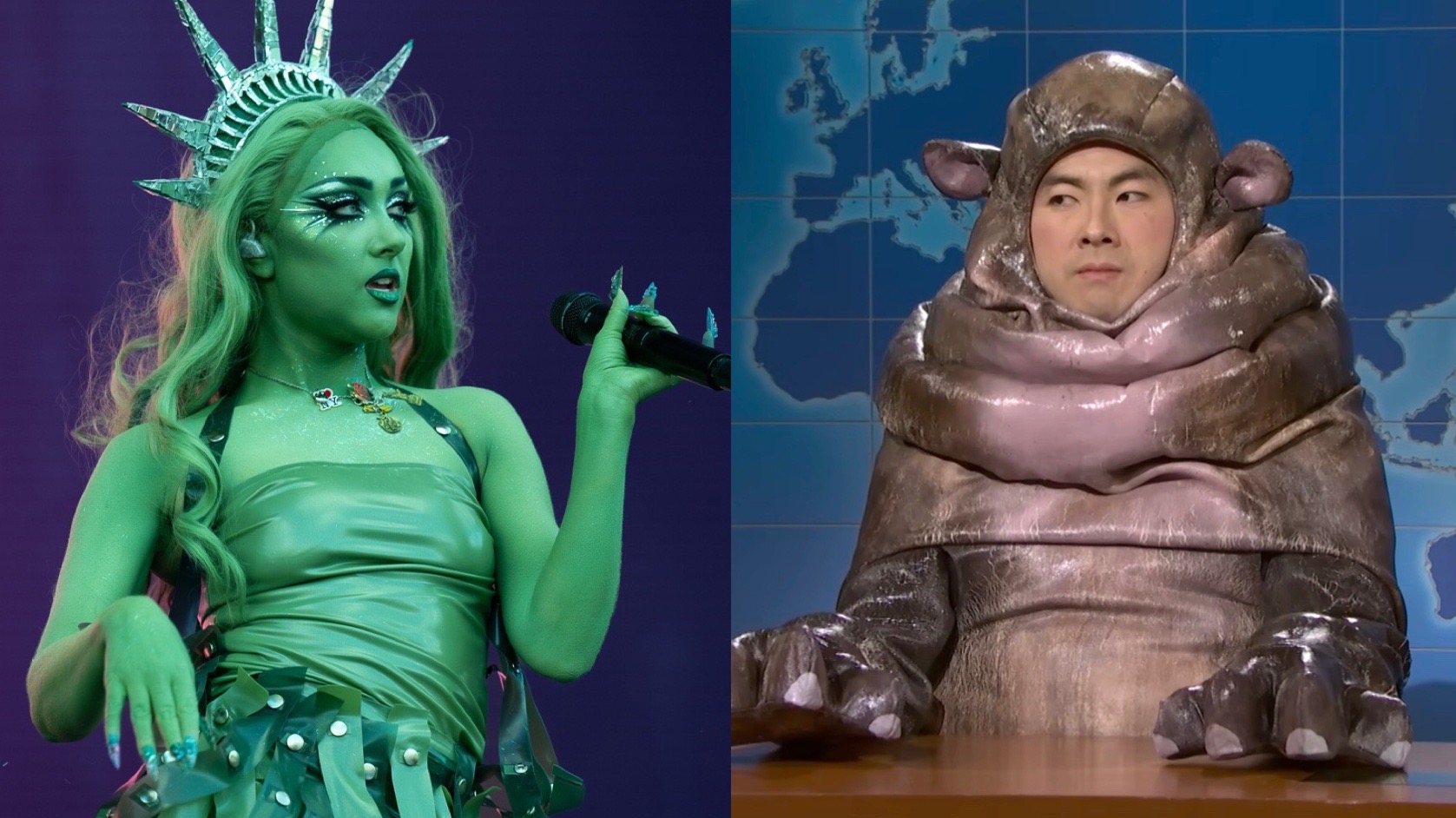 Bowen Yang says he wasn't "mocking" Chappell Roan in SNL Moo Deng segment