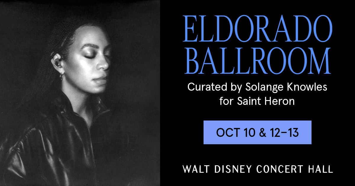 Solange bringing Eldorado Ballroom series to LA ft. Bilal, Moses Sumney ...