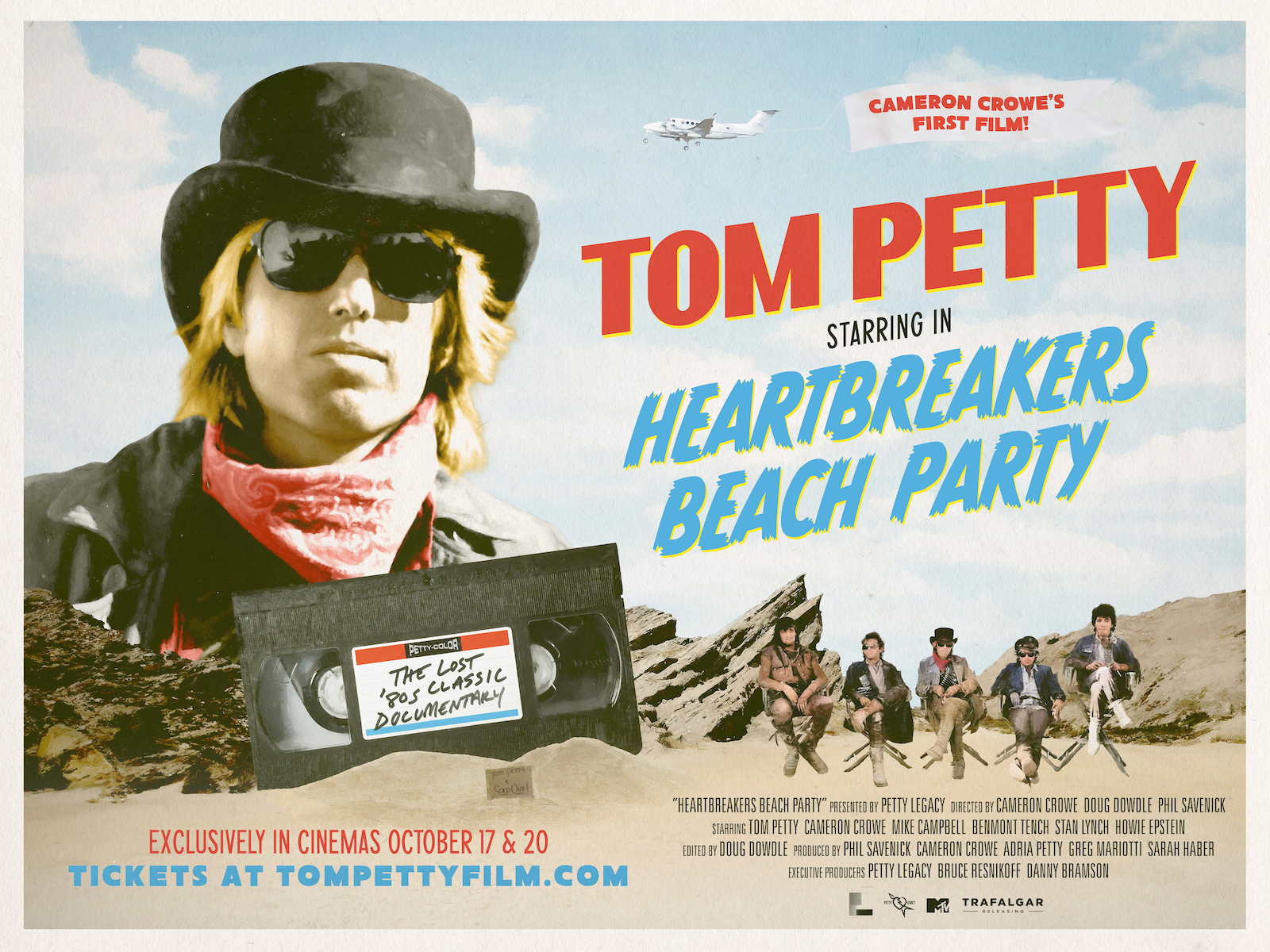 Lost Tom Petty 'Heartbreakers Beach Party' documentary by Cameron Crowe getting theatrical rerelease